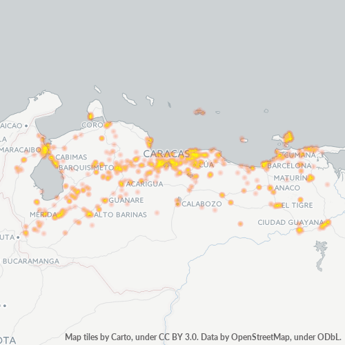 Código de Área 414, Venezuela - Cybo
