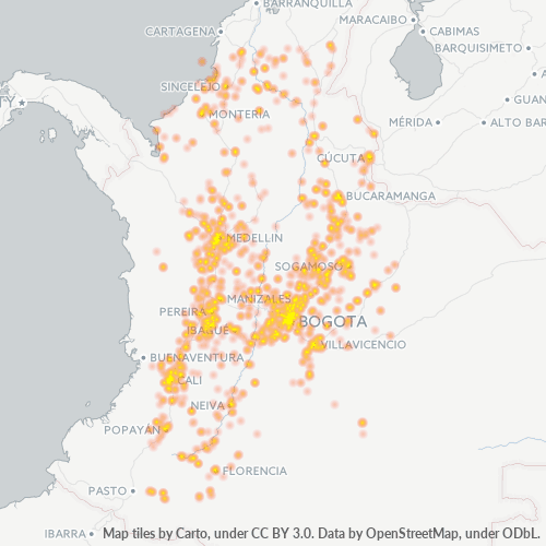 Código de Área 311, Colombia - Cybo