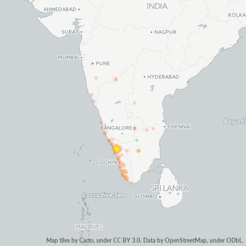 Numer Kierunkowy 483, Manjeri, Kerala - Cybo