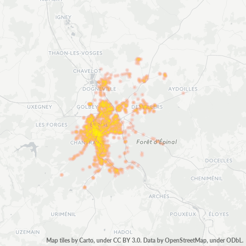 Code Postal 88000 - Épinal, Lorraine - Cybo