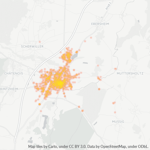 Code Postal 67600 - Sélestat, Alsace - Cybo