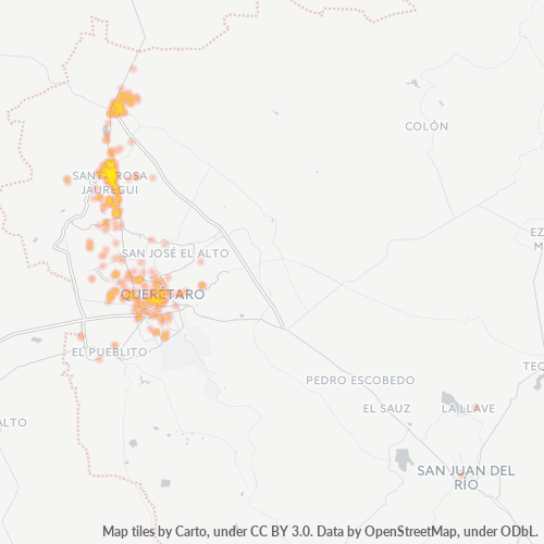 Código Postal 76220 - Santiago de Querétaro - Cybo
