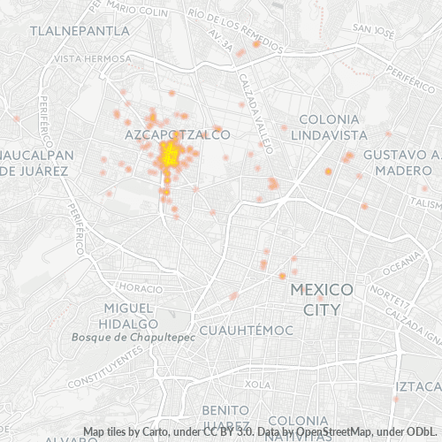 Código Postal 02000 - Azcapotzalco, México - Cybo