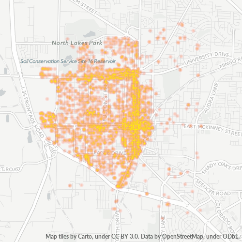 Zip Code 76201 - Denton, TX - Cybo