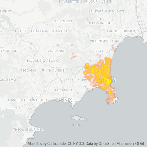 Code Postal 06600 - Antibes, Provence-Alpes-Côte d'Azur - Cybo