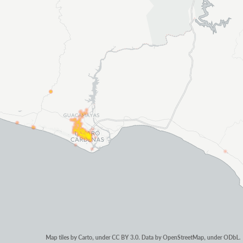 Código Postal 60950 - Lázaro Cárdenas (Michoacán) - Cybo