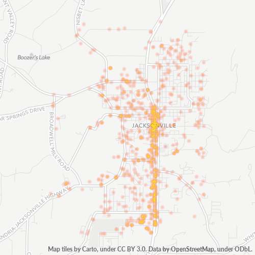 Zip Code 36265 - Jacksonville, AL - Cybo