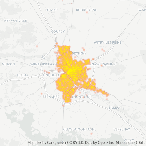 Code Postal 51100 - Reims, Champagne-Ardenne - Cybo