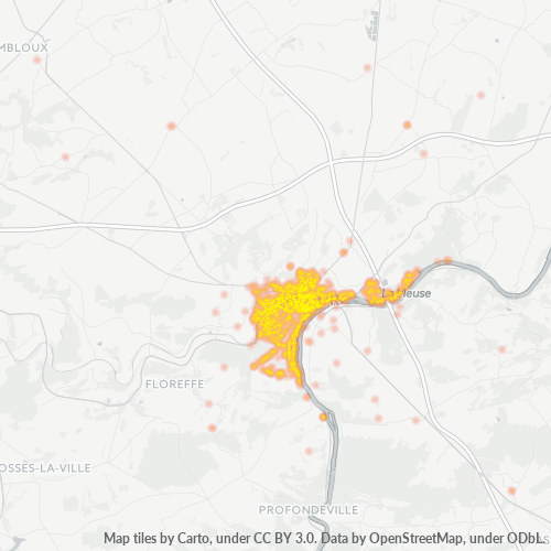 Code Postal 5000 - Namur, Région wallonne - Cybo