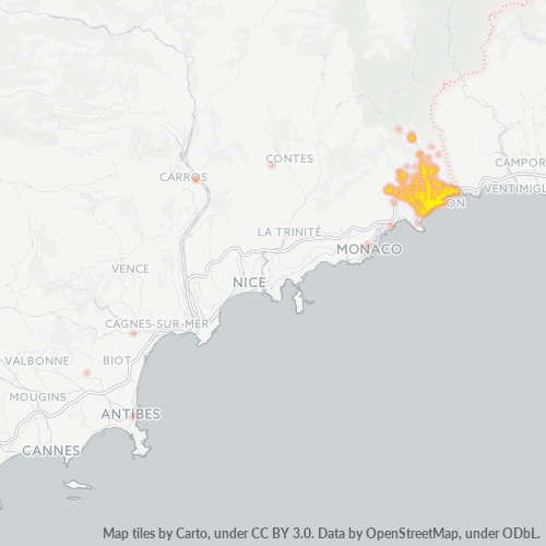 Code Postal 06500 - Menton (Alpes-Maritimes) - Cybo