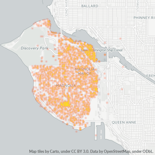 PSČ 98199 - Seattle, WA - Cybo